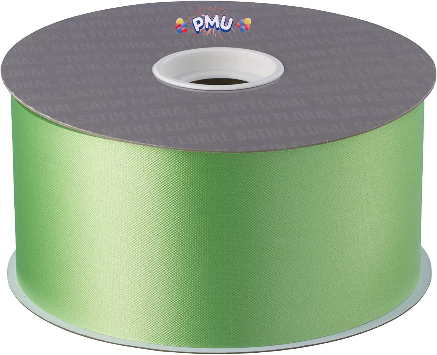 PMU Smooth Water Resistant Floral Satin Ribbon 2 1/2 Inch X 100 Yards ...