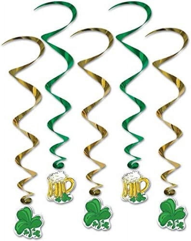 PMU St. Patrick's Day Decorations and Party Supplies - Whirls 40 Inch ...
