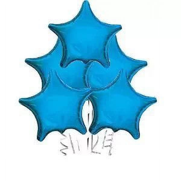 PMU Blue Star 18 Inch Mylar Foil Balloon Pkg/1 - Walmart.com