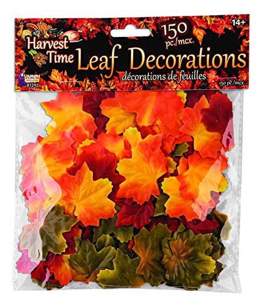 PMU Thanksgiving Fall Leaves Harvest Time Confetti Decoration Indoor ...