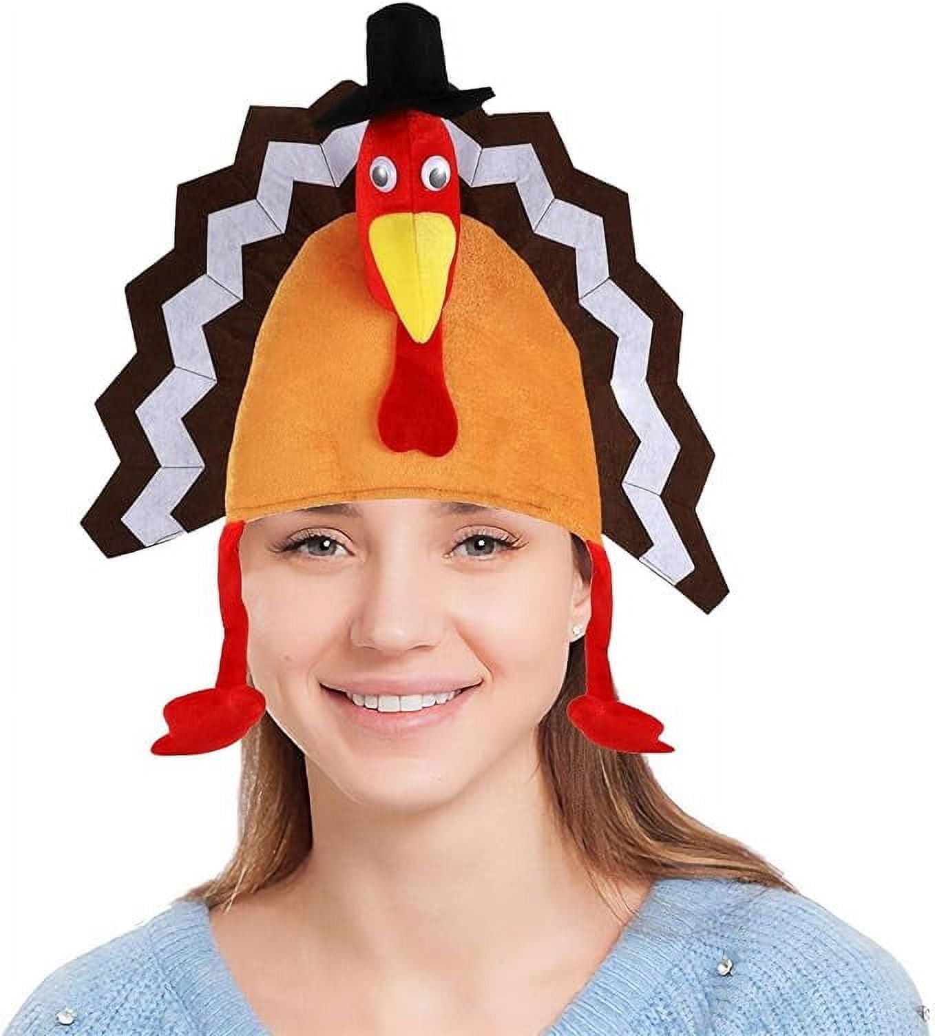 PMU Thanksgiving Turkey Gobble Galore Hat for Thanksgiving Party ...