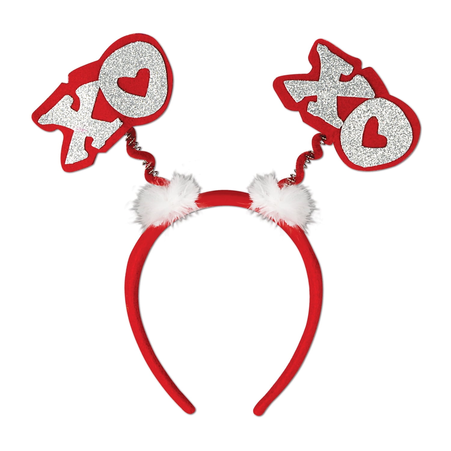 PMU Valentine's Day Red XO Head Boppers Valentines Day Headband Holiday ...