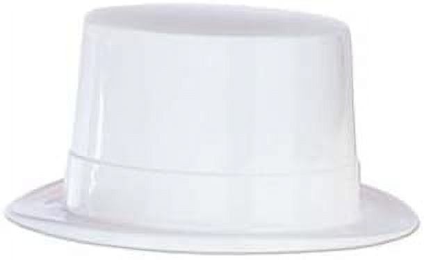 PMU White Plastic Topper Hat Party Accessory Pkg/24 - Walmart.com