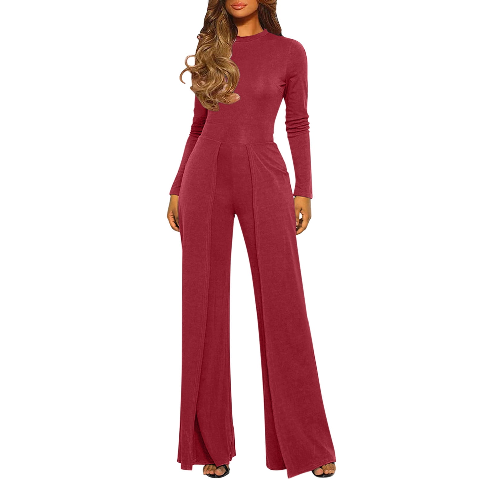 PMUYBHF Female 4/July Petite Jumpsuits for Women Dressy Wedding Guest ...
