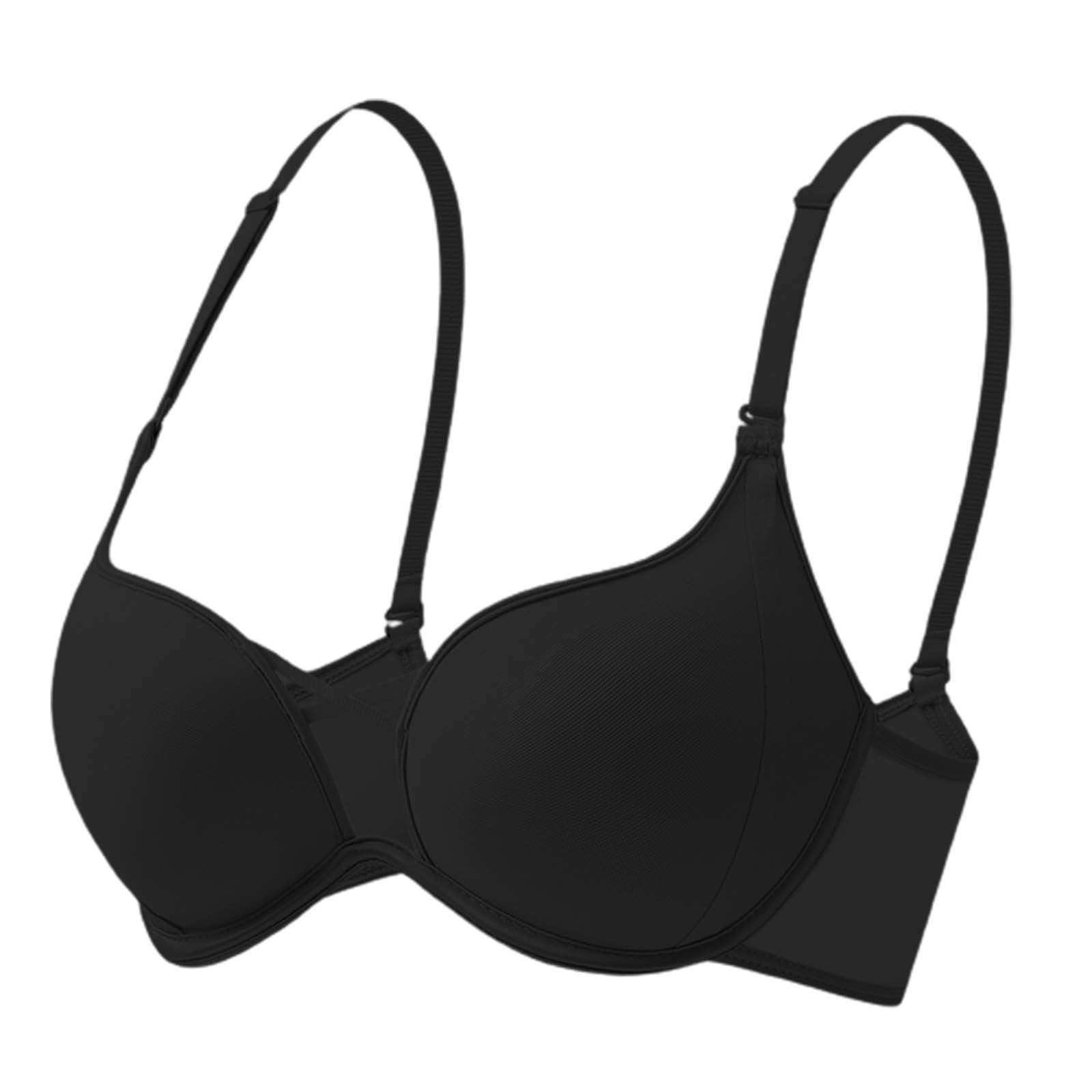 Pmuybhf Female Cotton Bras For Women No Underwire No Padding Womens Solid Color Seamless Lace