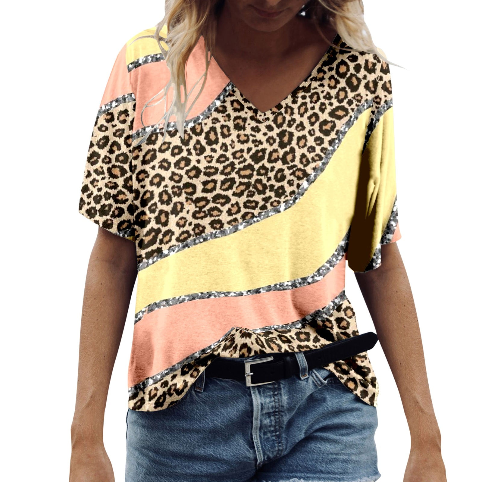 Pmuybhf Female July 4 Womens Tops Long Sleeve Dressy Women Casual