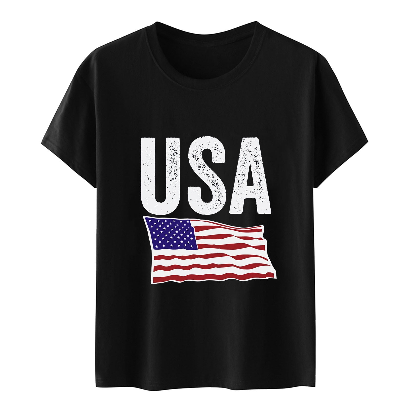 Pmuybhf Female July 4th Dressy Tops For Women Plus Size Formal Women