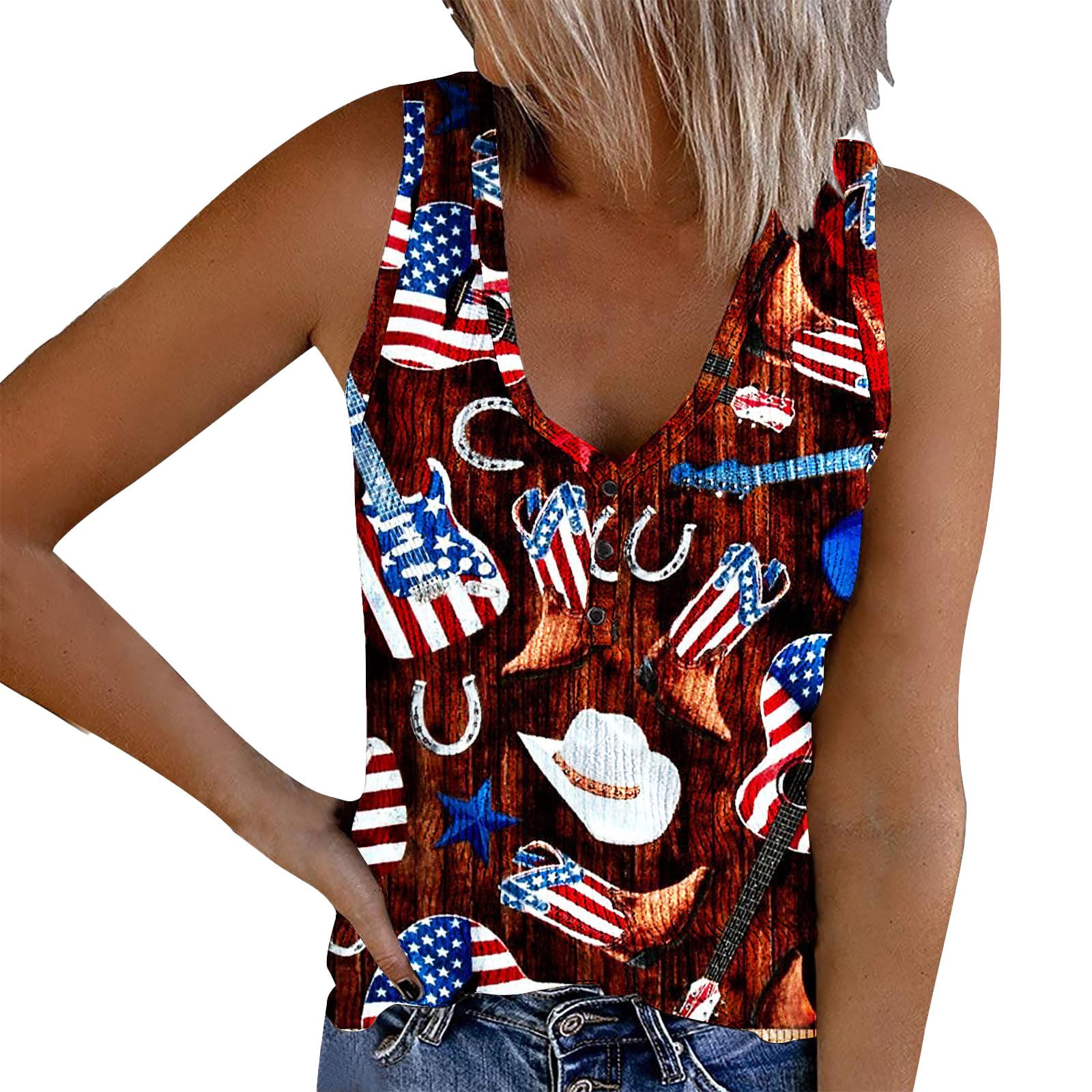 Pmuybhf Female S 4th Of July Lace Camisoles For Women For Under Clothes