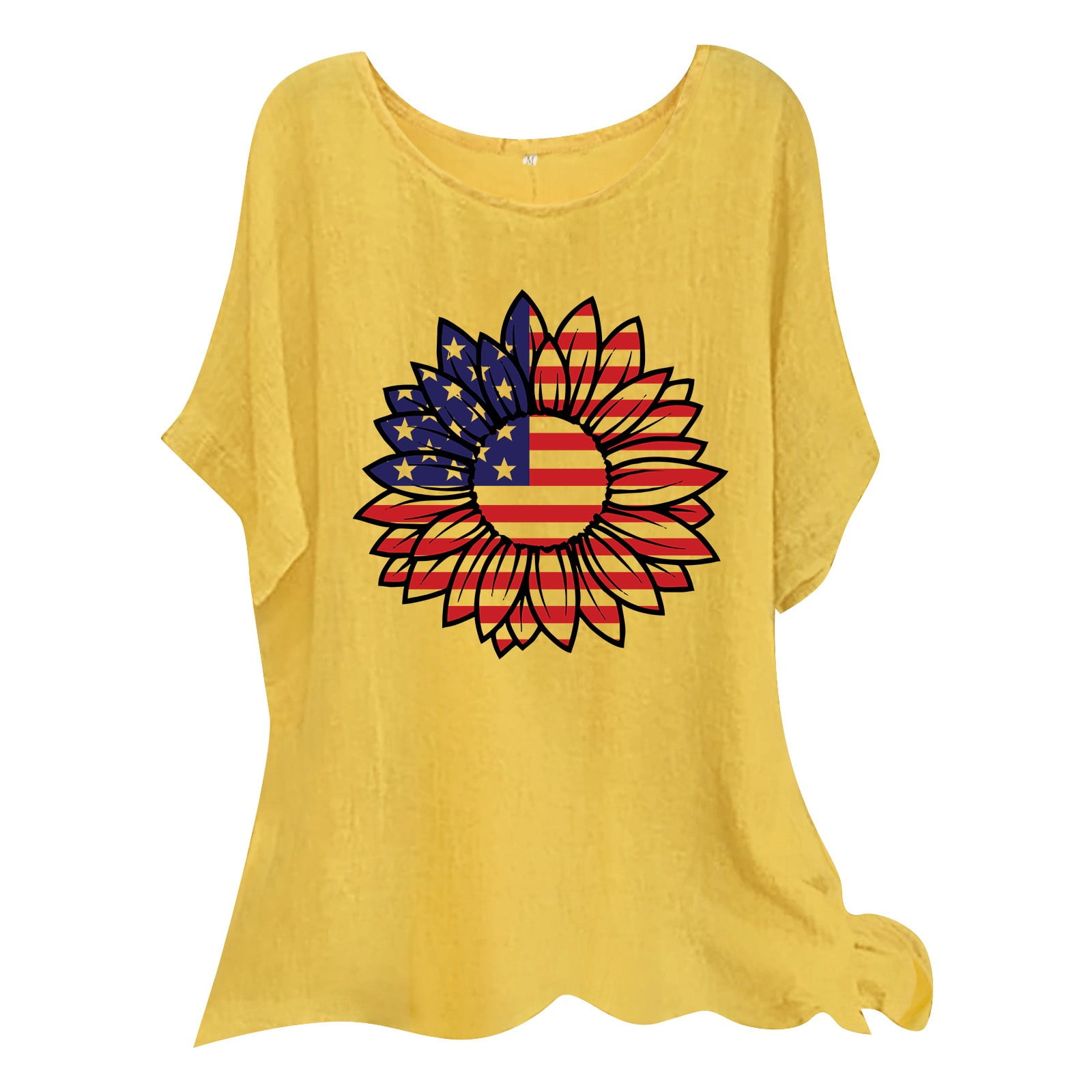 Pmuybhf Female Womens Tops Sexy Going Out 4 July Summer Womens Short