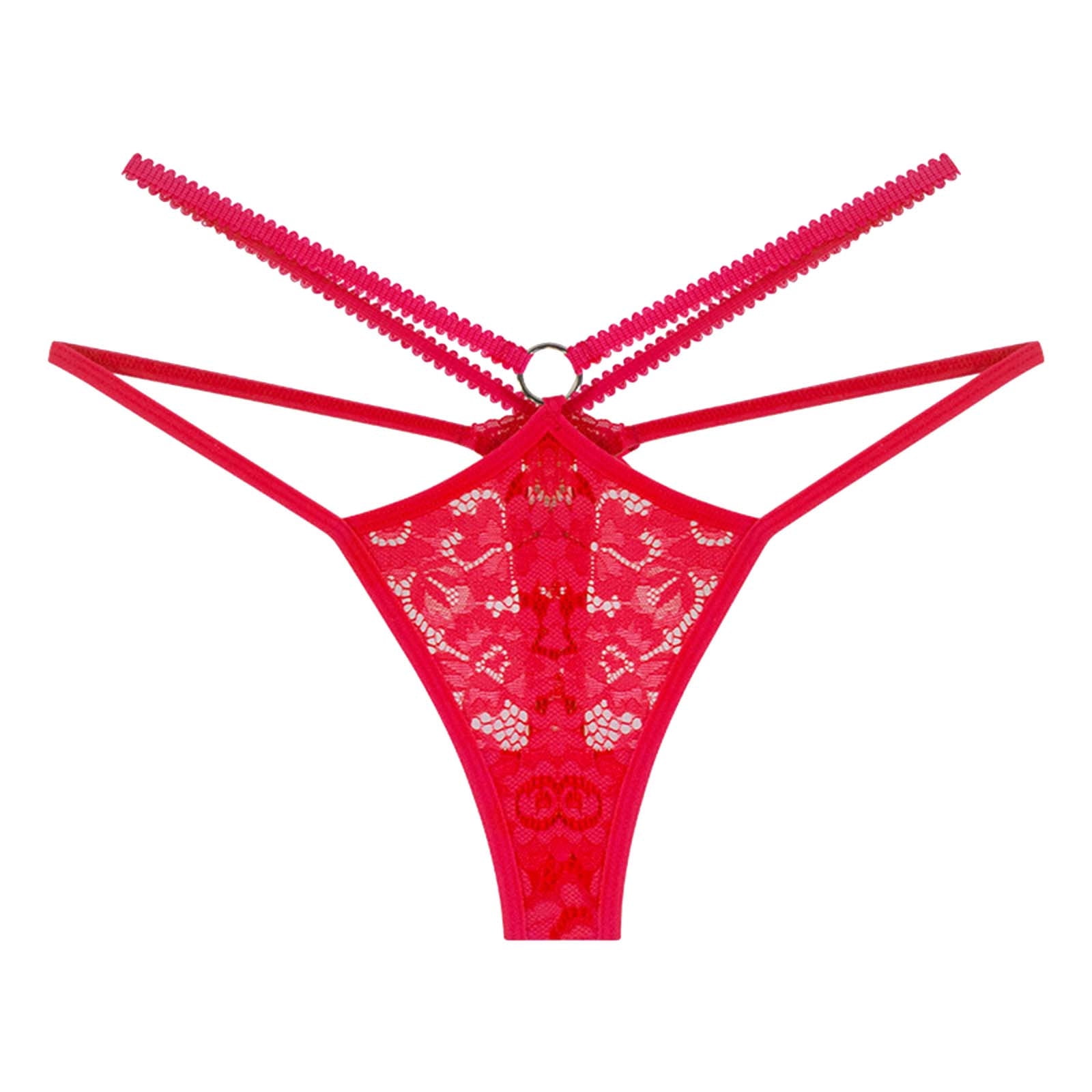 Pmuybhf Red Lingerie For Women Womens Seductive Lace Lingerie Set With