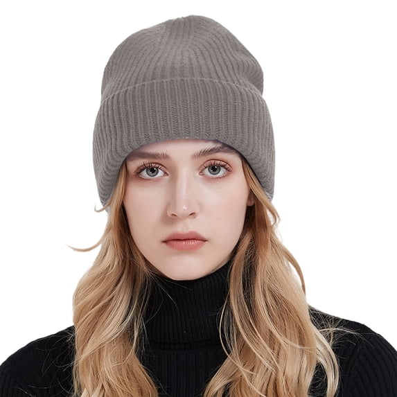 PMVFHDE Unisex Winter Hat Thick Knitted Ear For Extreme Cold Weather ...