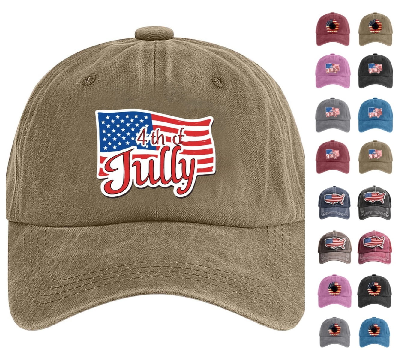 PMVFHDE United States 250th Anniversary Hat Unisex Fashion Outdoor ...