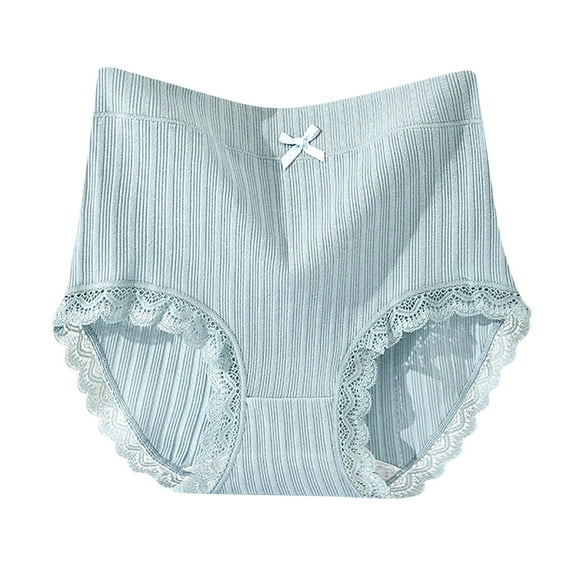 PMVFHDE Women High Rise Lace Underwear Plus Size Seamless Rear Lift ...