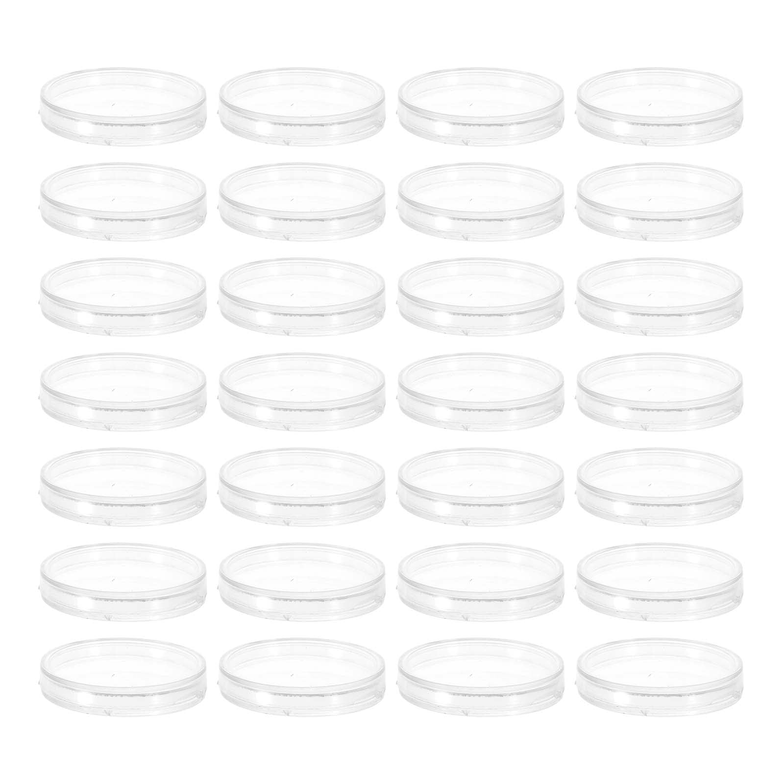 PMine 50pcs 27mm Coin Collection Protection Box Coin Box Crystal ...