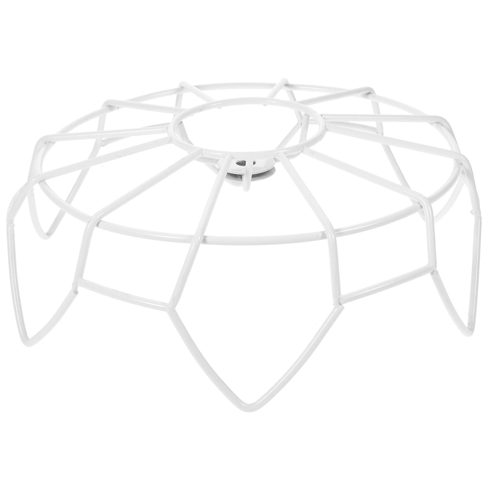 PMine Lamp Shade Frame Metal Lampshade Rack Table Lamp Shade Frame DIY ...