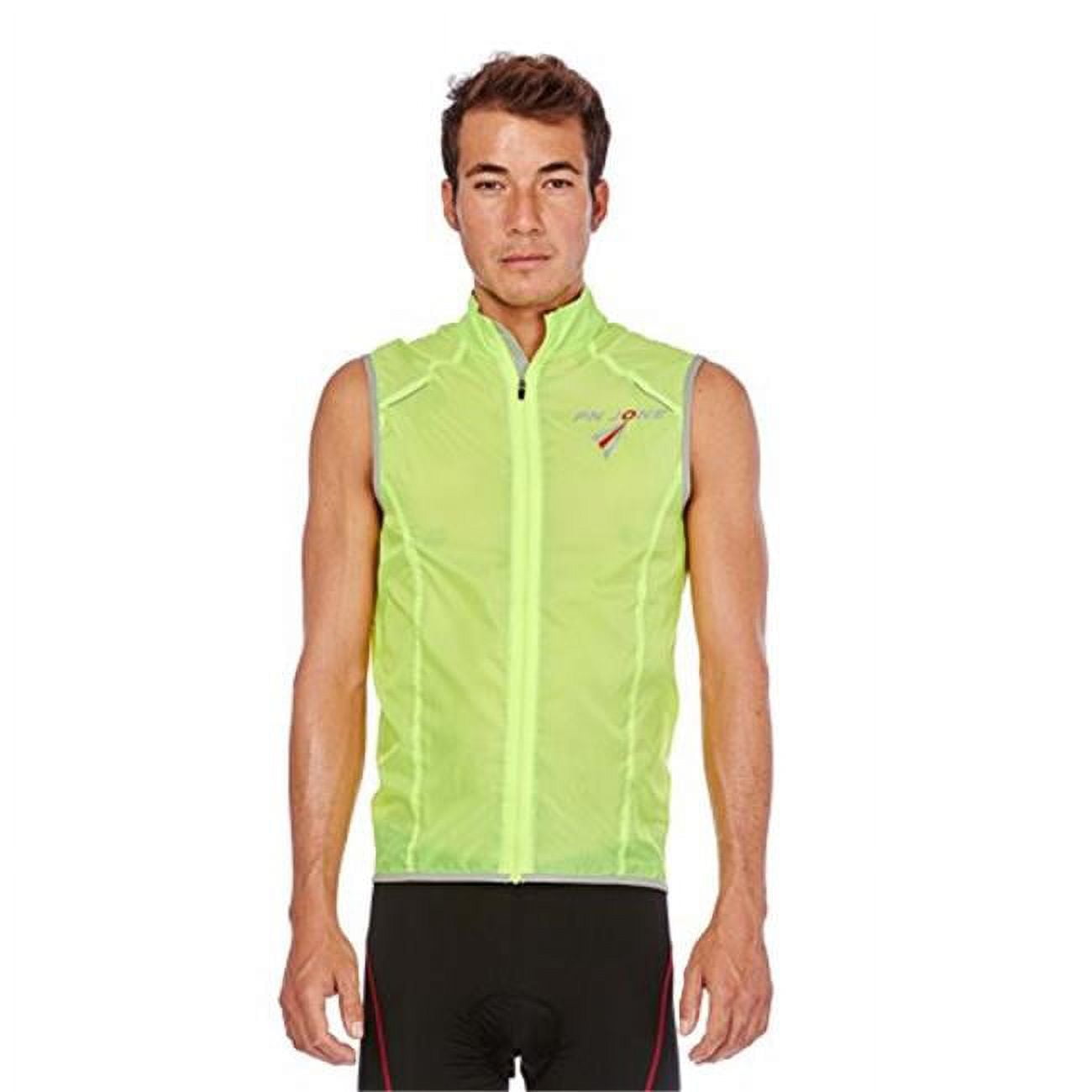 PN Jone 151-YLW-XLRG Mens Full Mesh Back Wind Vest, Yellow - Extra ...