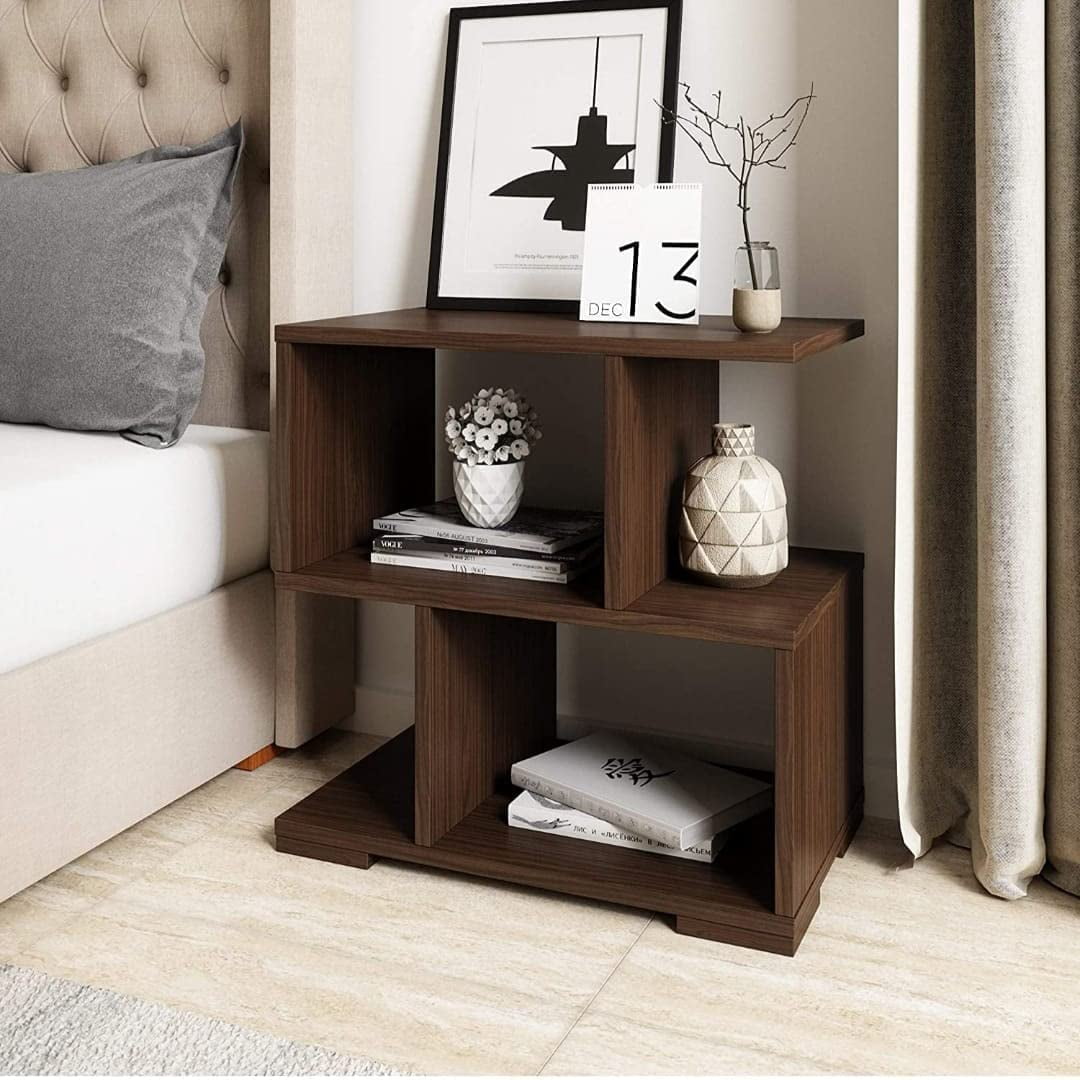 PNDG Display and Accent Table Side Table WoodenSide Table Wooden Coffee ...