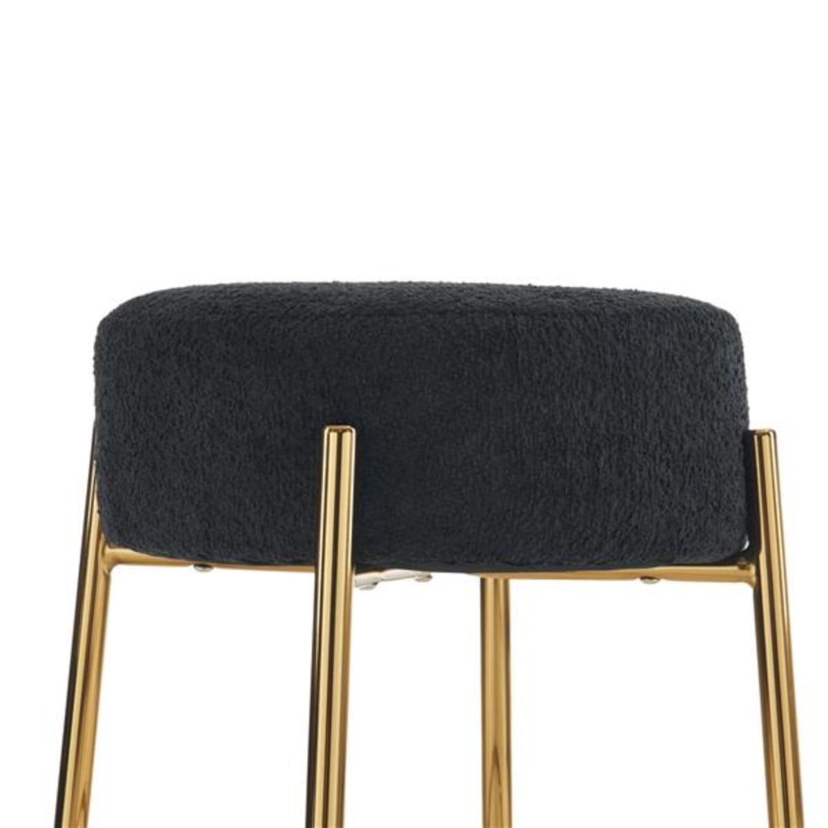 PNGCNG 30” Tall Round High Bar Stools Set of 2 - Contemporary ...