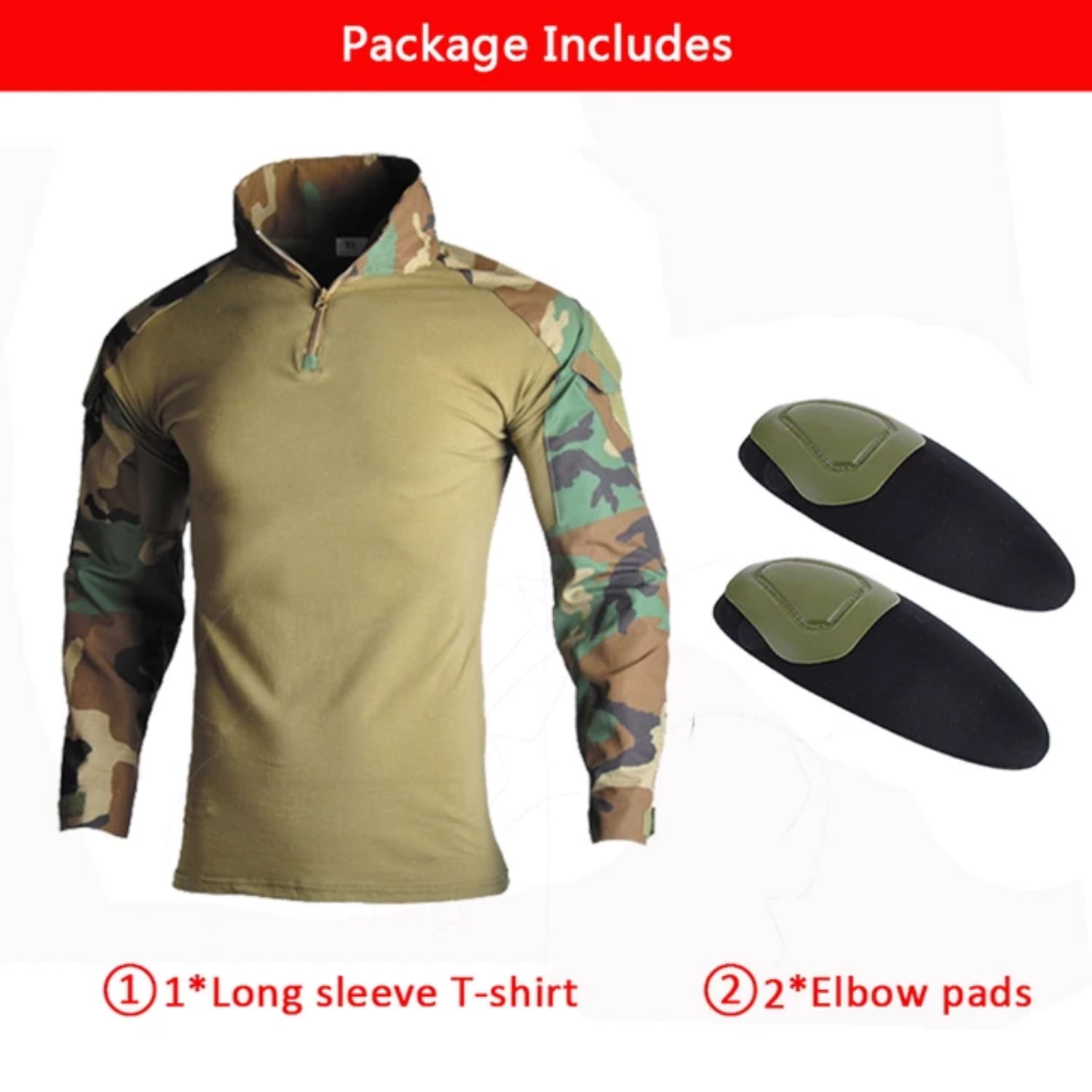PNGXQON Tactical Suit Military Uniform Suits Camouflage Hunting Shirts ...