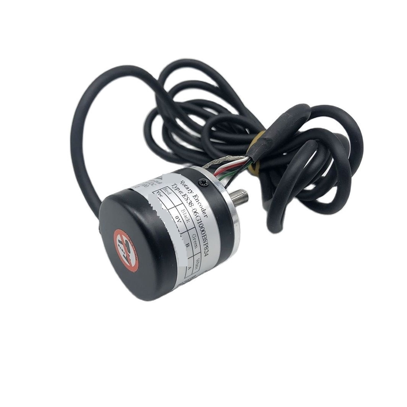 PNP Push Pull AB 2 Phase 6mm Shaft Incremental Rotary Encoder 100 200 ...