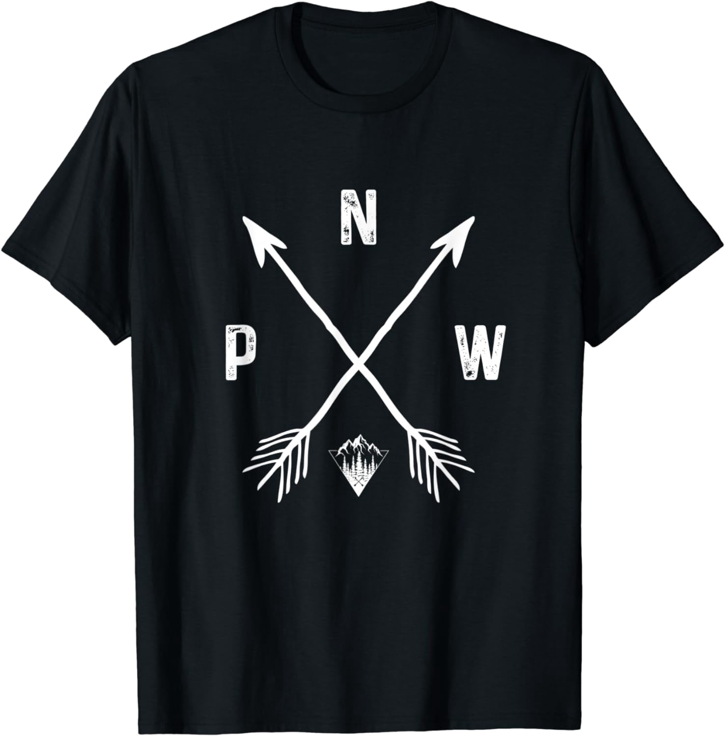 PNW T-Shirt | Cool Pacific Northwest Gift - Walmart.com