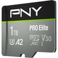 PNY 1TB Pro Elite Class 10 U3 V30 Micro SDXC Flash Memory Card ...