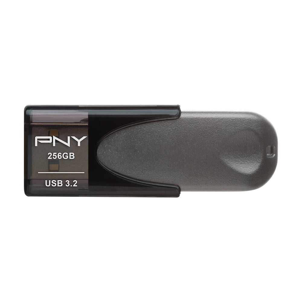 PNY 256GB USB 3.2 Flash Drive, Gray and Black - Walmart.com