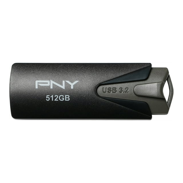PNY Elite High Speed 512GB USB 3.2 Flash Drive - Digital Storage, Computer Memory Stick, 100 MB ...