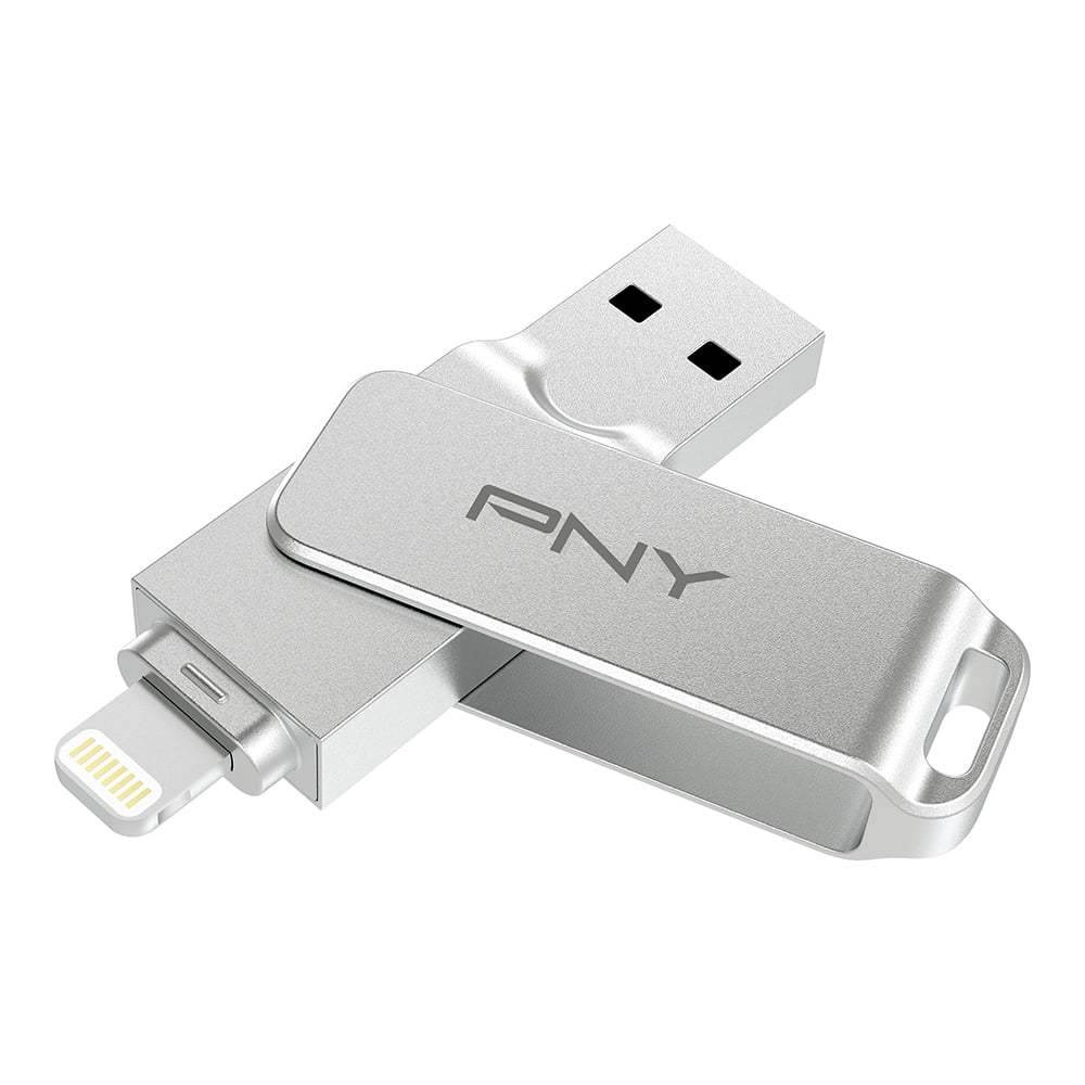 PNY 64GB DUO LINK iOS USB 3.2 Dual Flash Drive - Walmart.com
