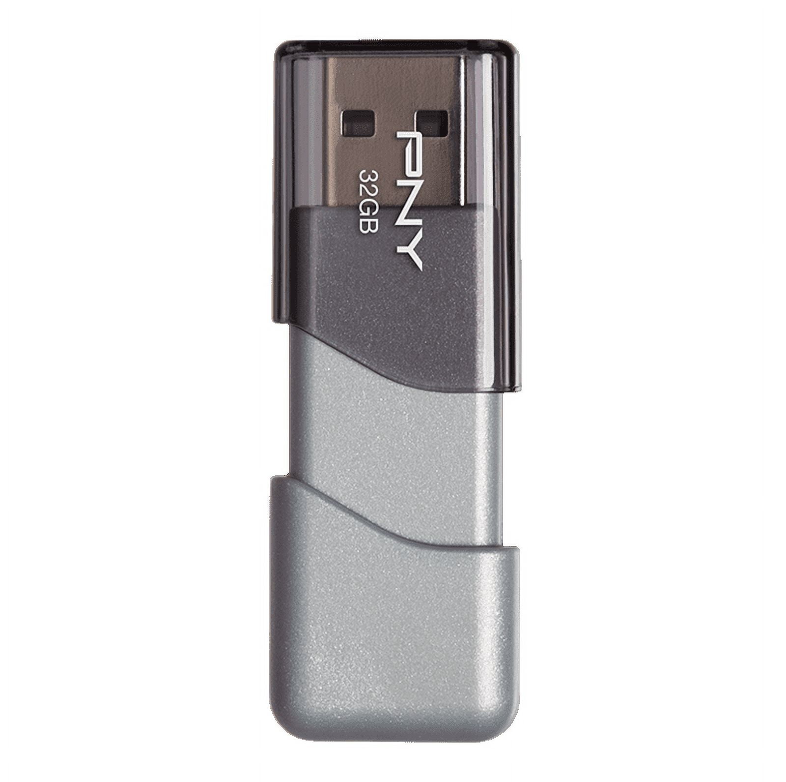 PNY Elite Turbo Attache 3 32GB USB 3.0 Flash Drive, High-Speed Memory ...