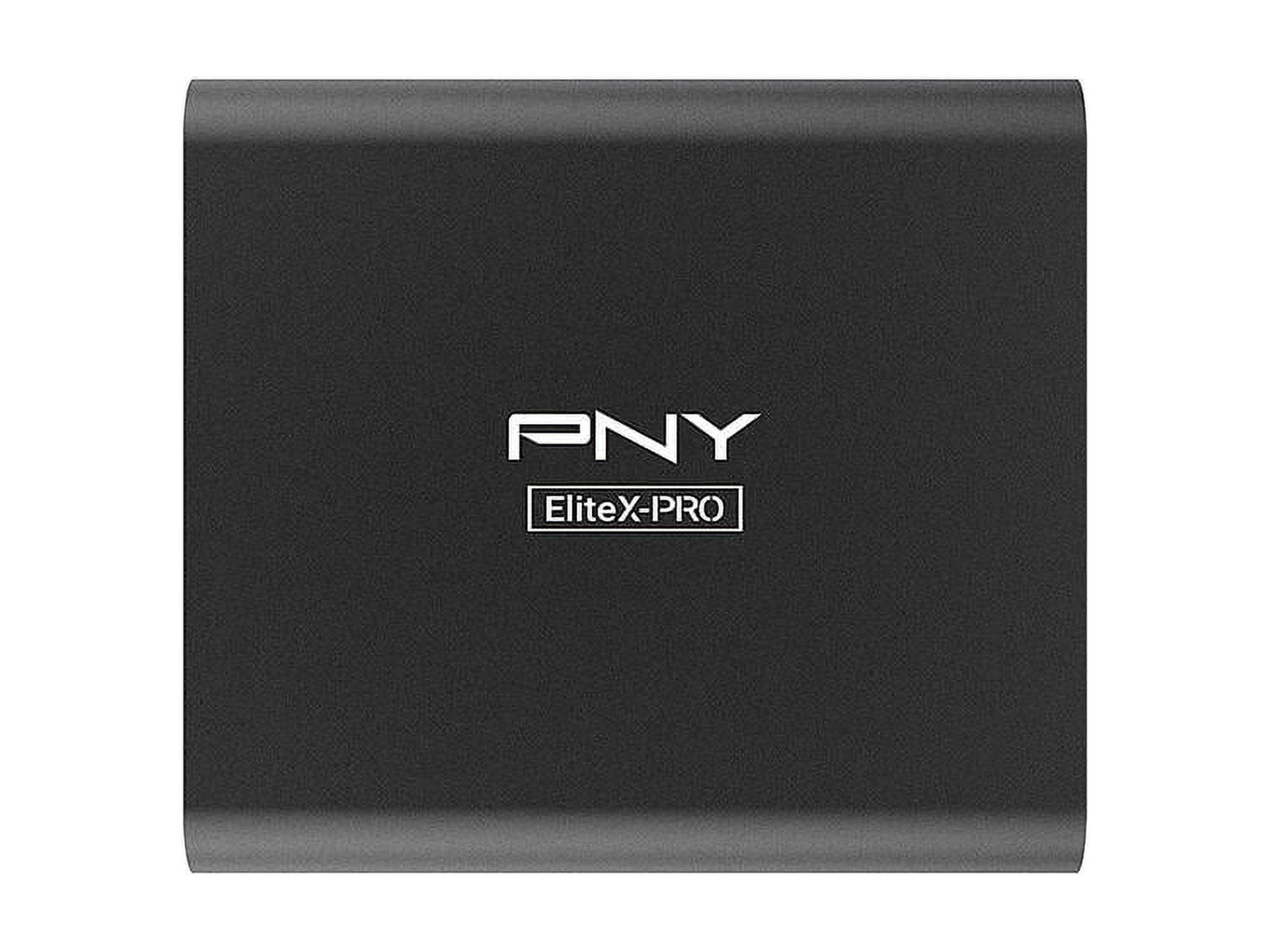 PNY EliteX-PRO 500GB USB 3.2 Gen 2x2 Type-C Portable SSD - Walmart ...