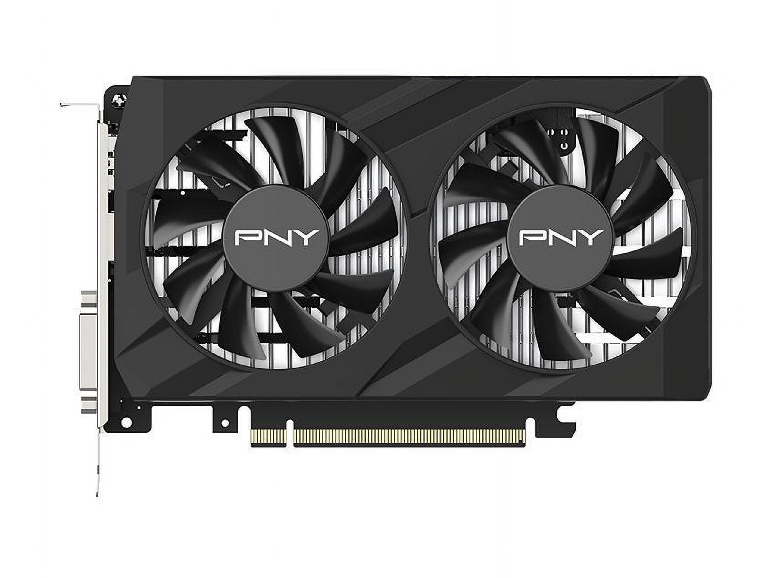 PNY GeForce GTX 1650 4GB VERTO GDDR6 Dual Fan VCG16514D6DFXPB1 - Walmart.com
