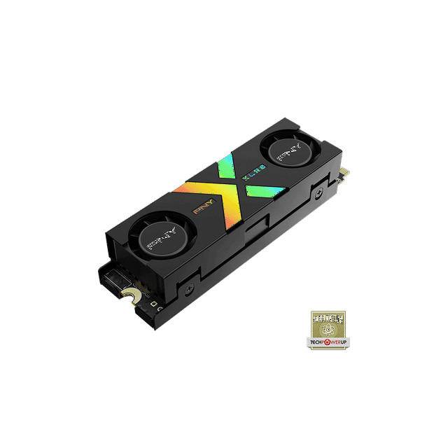 PNY CS3150 XLR8 Gaming Epic-X RGB 1TB PCIe Gen5 x4 NVMe M.2 SSD with ...