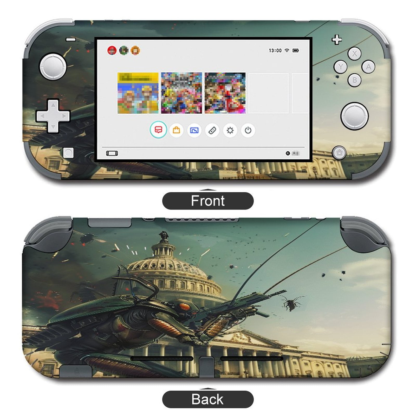 POBUDS Switch Skin | Sticker Wrap Vinyl Decal | Set Compatible with ...