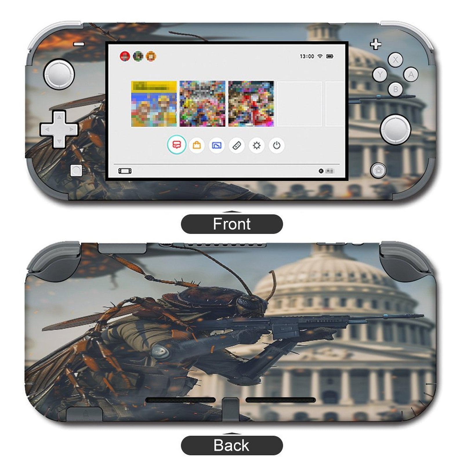 POBUDS Switch Skin | Sticker Wrap Vinyl Decal | Set Compatible with ...