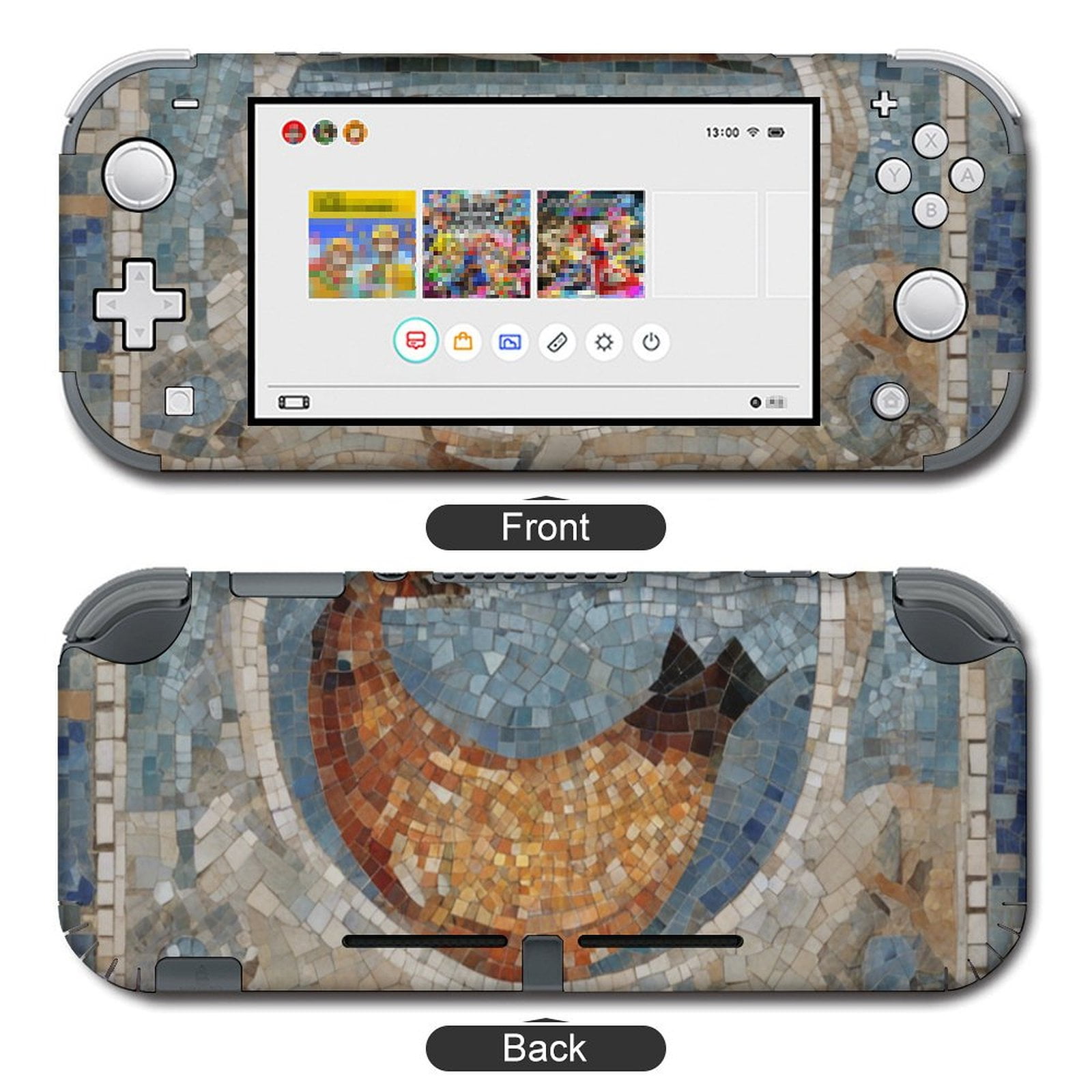 POBUDS Switch Skin | Sticker Wrap Vinyl Decal | Set Compatible with Nintendo Switch ( Switch ...