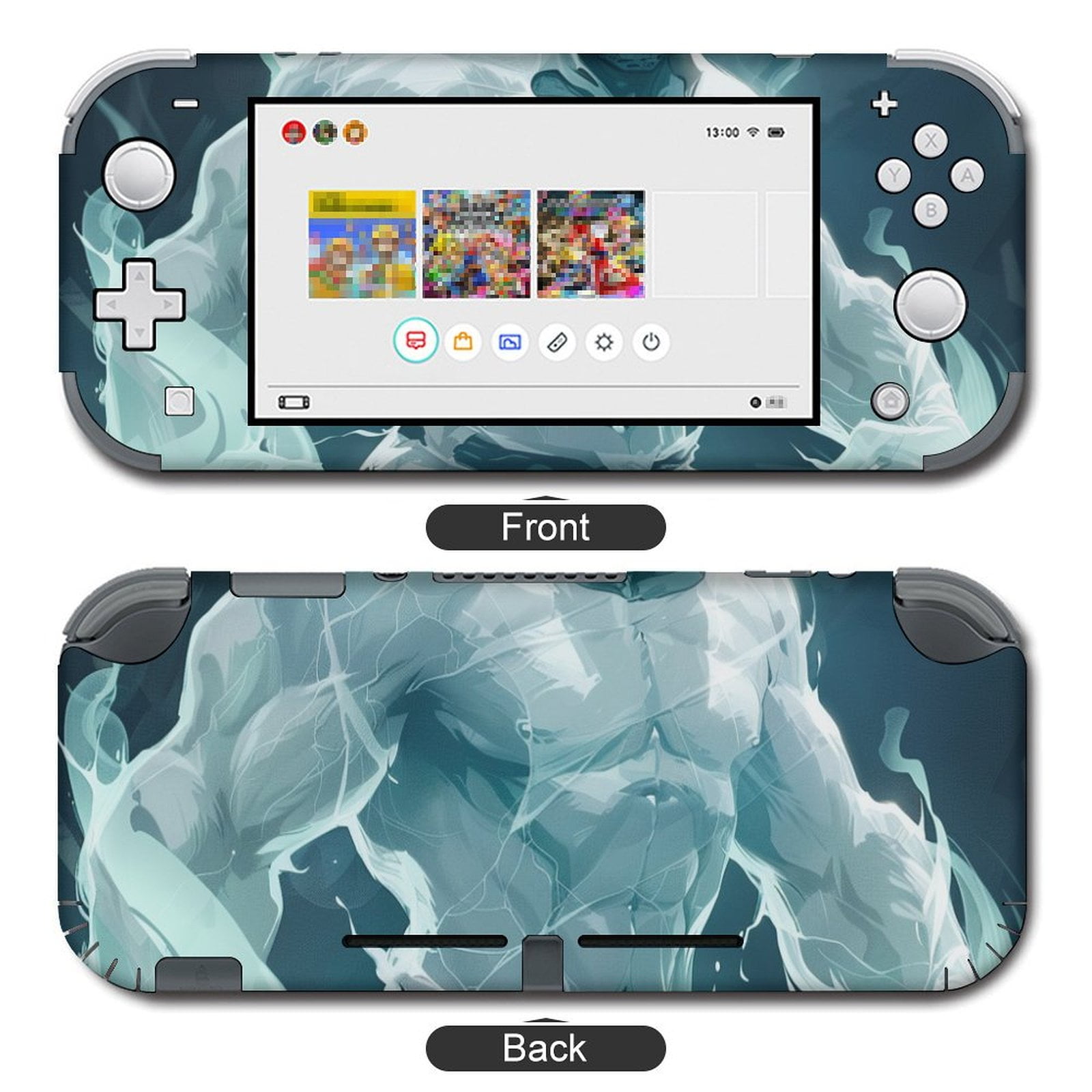POBUDS Switch Skin | Sticker Wrap Vinyl Decal | Set Compatible with Nintendo Switch ( Switch ...