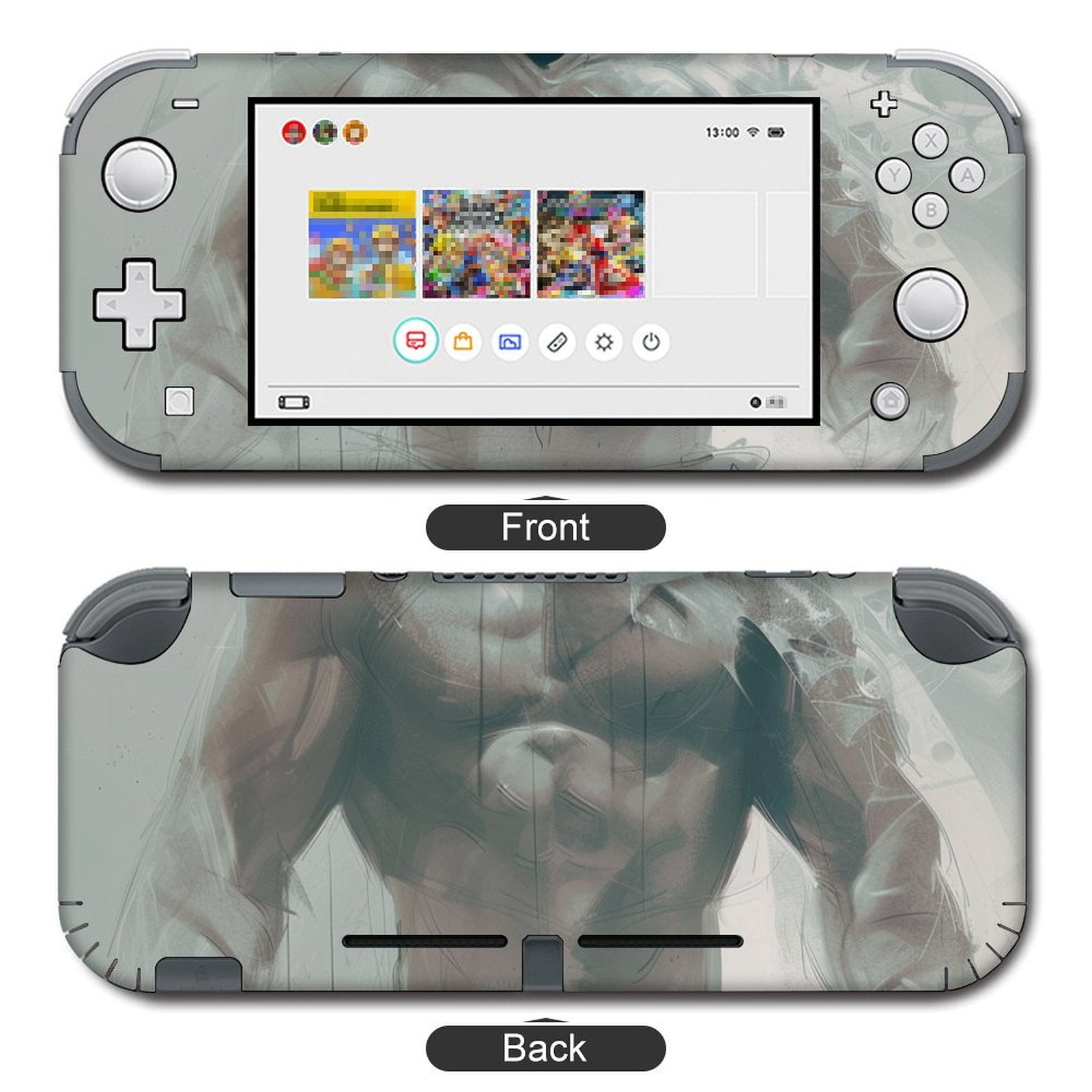 POBUDS Switch Skin | Sticker Wrap Vinyl Decal | Set Compatible with Nintendo Switch ( Switch ...