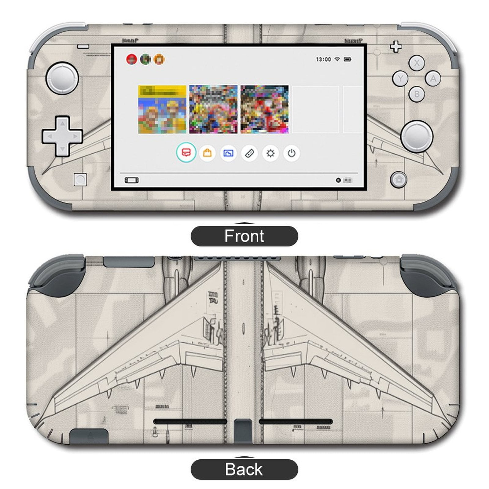 POBUDS Switch Skin | Sticker Wrap Vinyl Decal | Set Compatible with ...