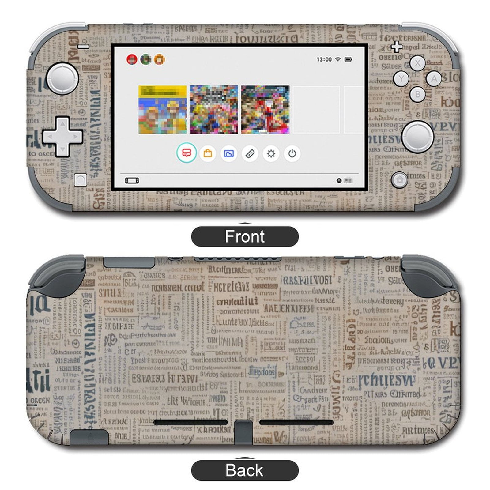 POBUDS Switch Skin | Sticker Wrap Vinyl Decal | Set Compatible with Nintendo Switch ( Switch ...