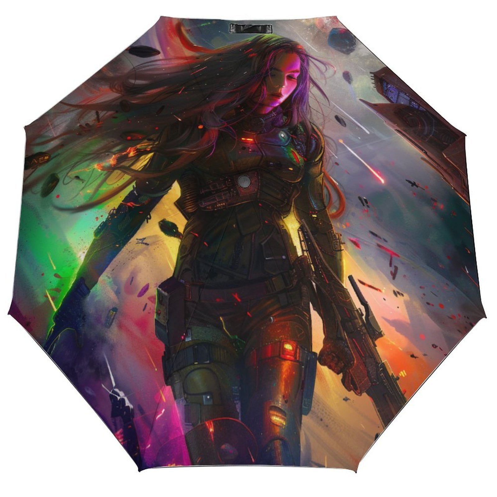 POBUDS Windproof Automatic Umbrella – Steel-Carbon Fiber Frame, UV ...