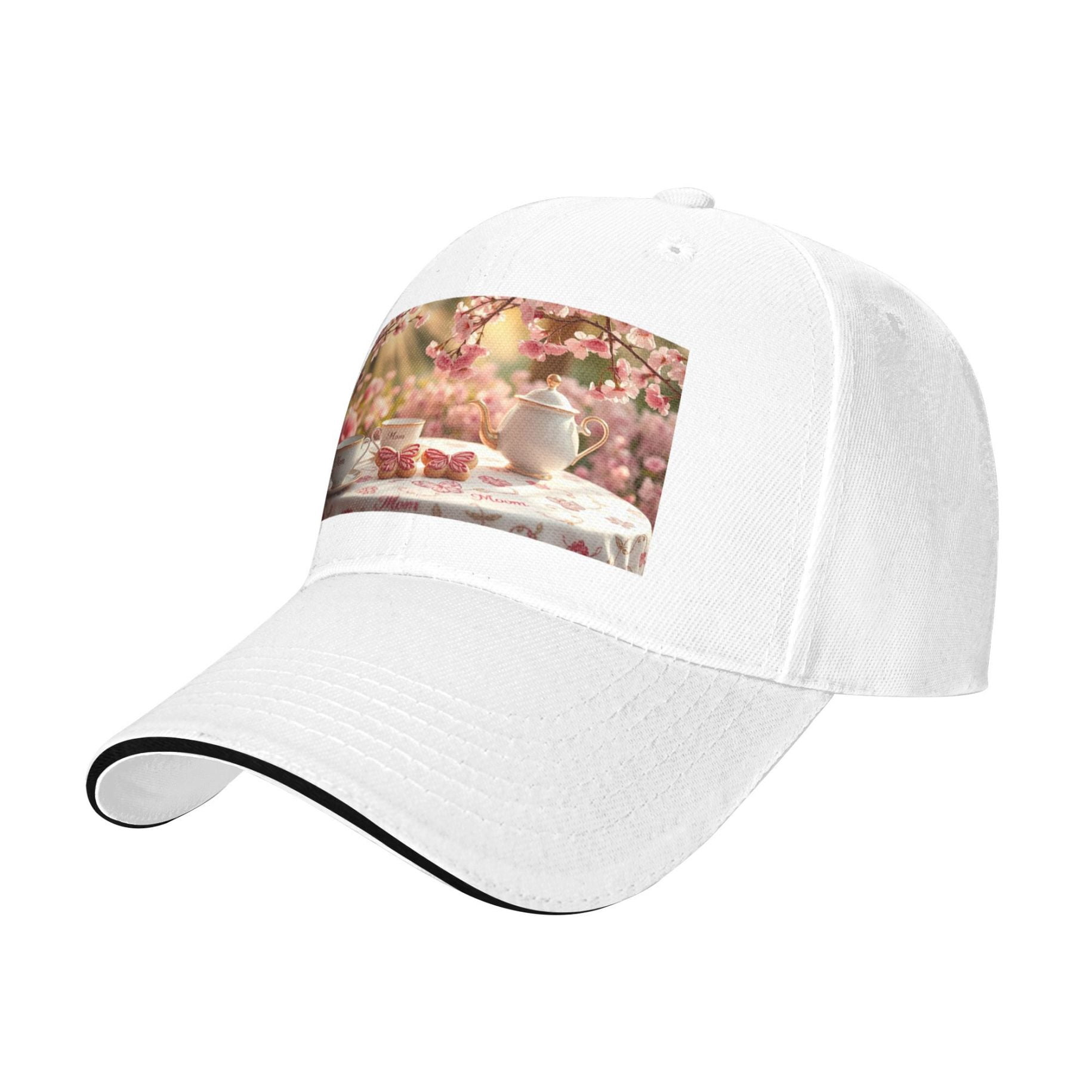 POBUDS - tea party scene Baseball Cap Adjustable Size for Running ...