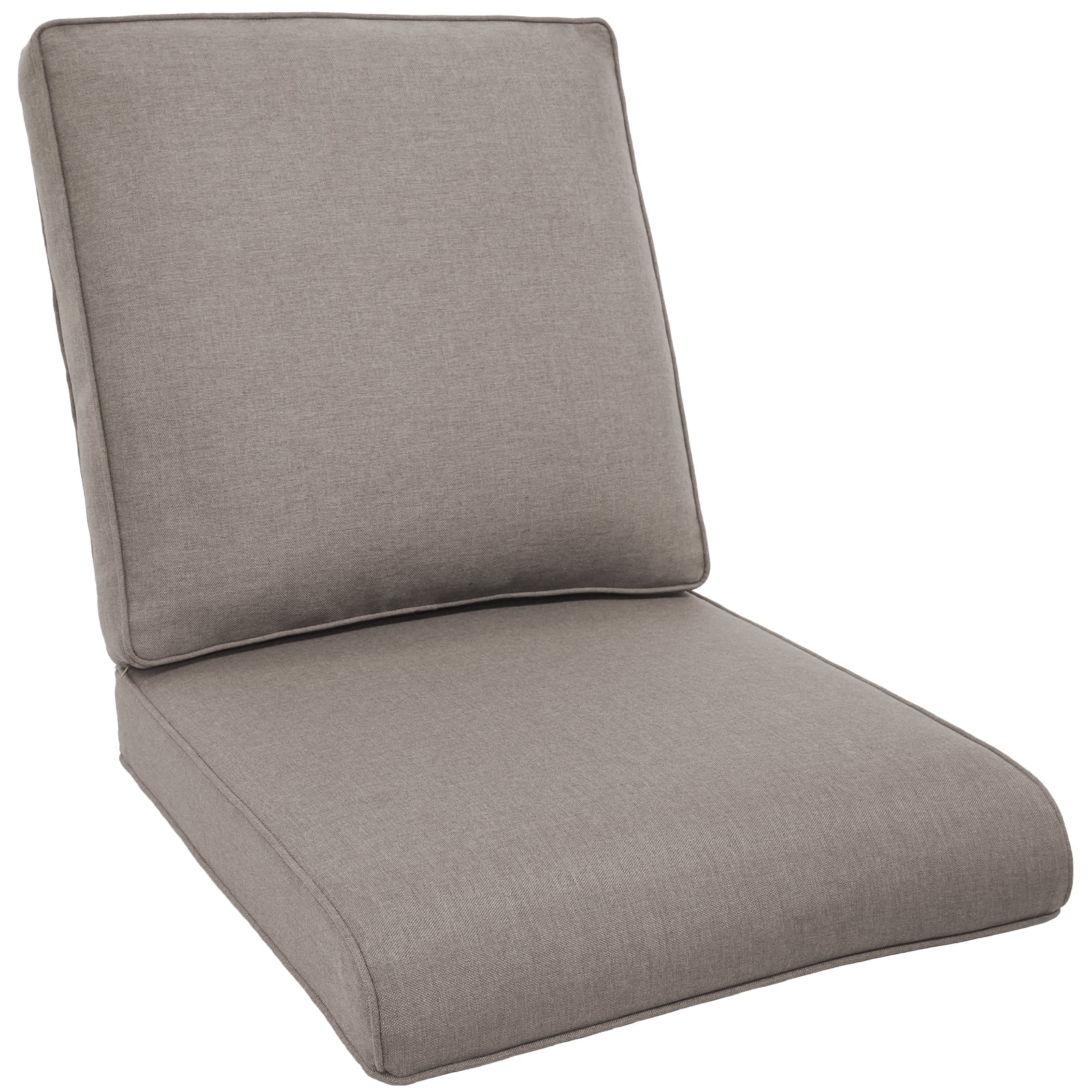 POCASSY Outdoor Deep Seat & High Back Cushion Set, 4-Inch Thick Patio ...