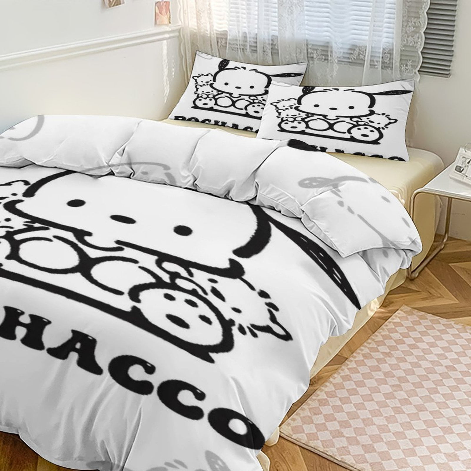 POCHA-CCO Bedding Set Anime Three-piece for Boys Girls Teens King POCHA ...