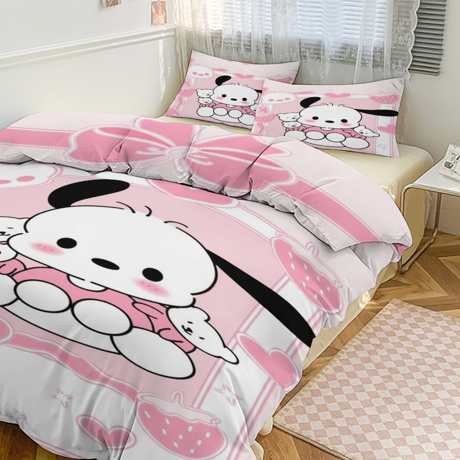 POCHA-CCO Bedding Set Anime Three-piece for Boys Girls Teens Queen ...