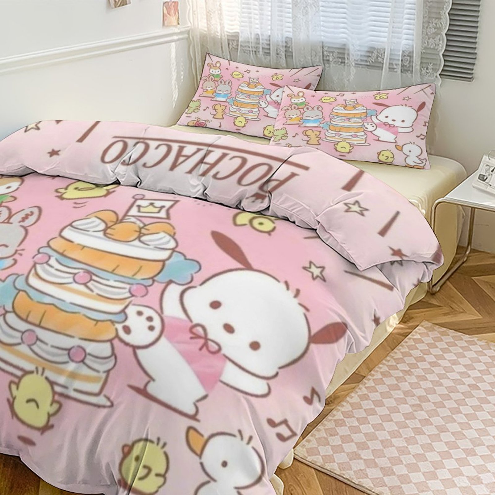POCHA-CCO Bedding Set Anime Three-piece for Boys Girls Teens Queen ...