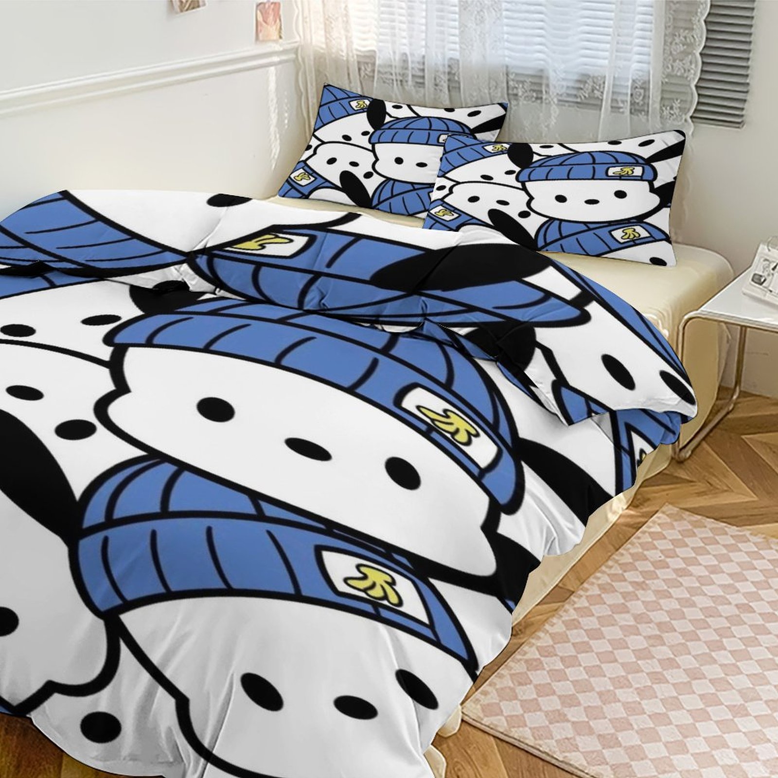 POCHA-CCO Bedding Set Anime Three-piece for Boys Girls Teens Twin POCHA ...