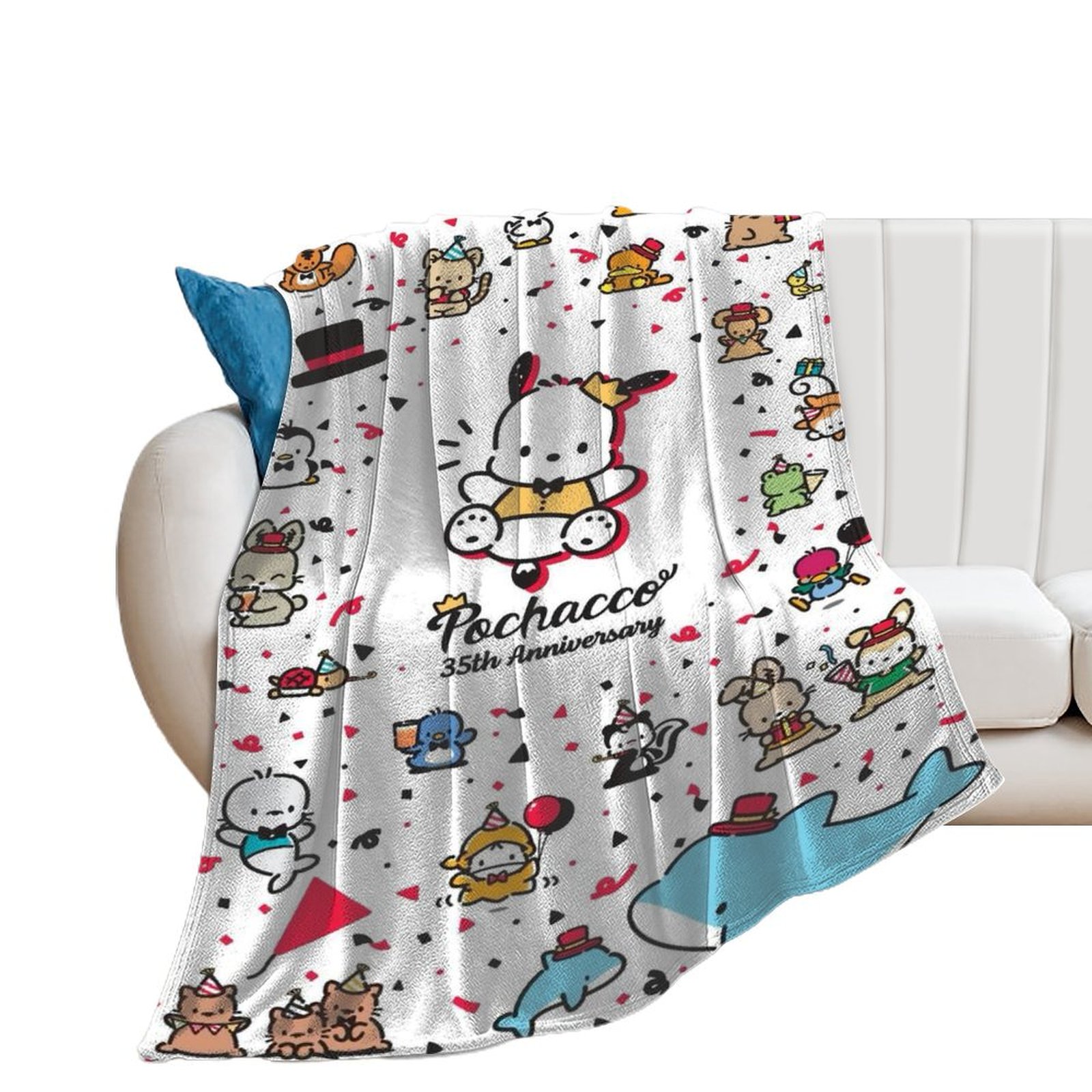 POCHA-CCO Throw Blanket Flannel Anime for Girls Boys Men Women POCHA ...
