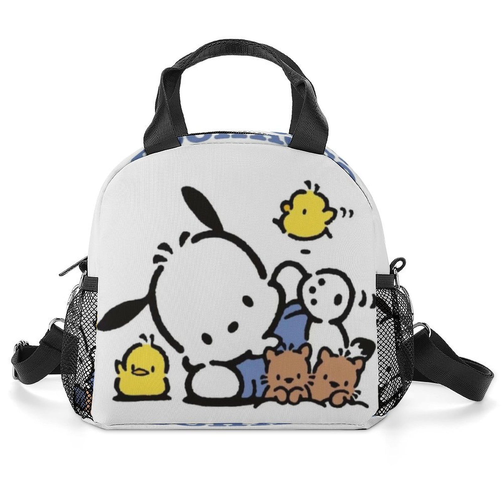 POCHACCO Lunch Bag Insulated Crossbody Anime for Work Picnic Travel ...