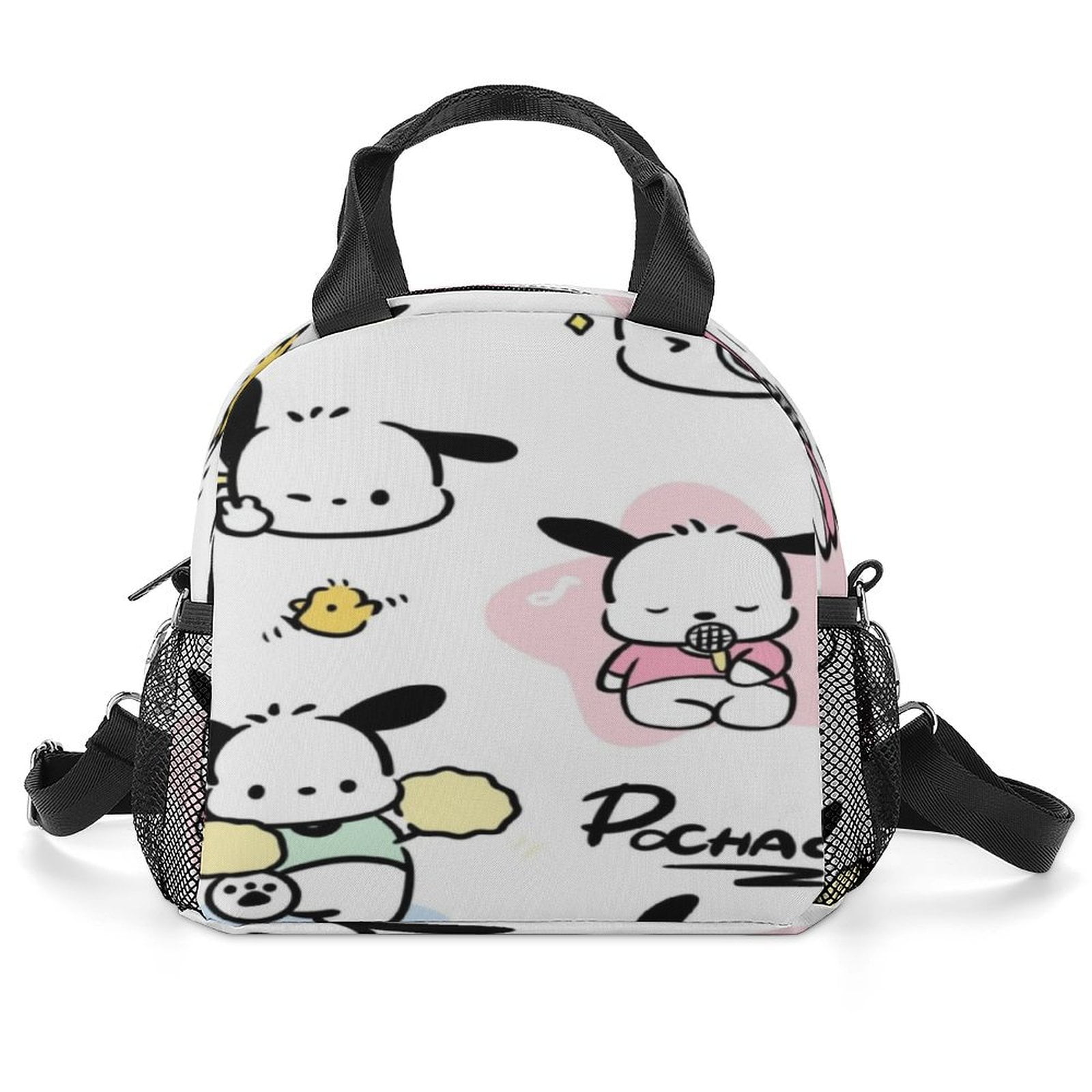 POCHACCO Lunch Bag Insulated Crossbody Anime for Work Picnic Travel ...